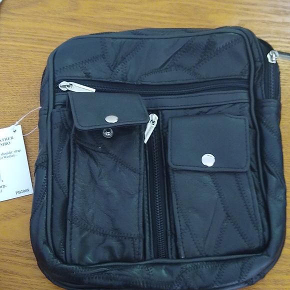 Ohio Bag Corp | Bags | Leather Jumbo Organizer Nwt | Poshmark